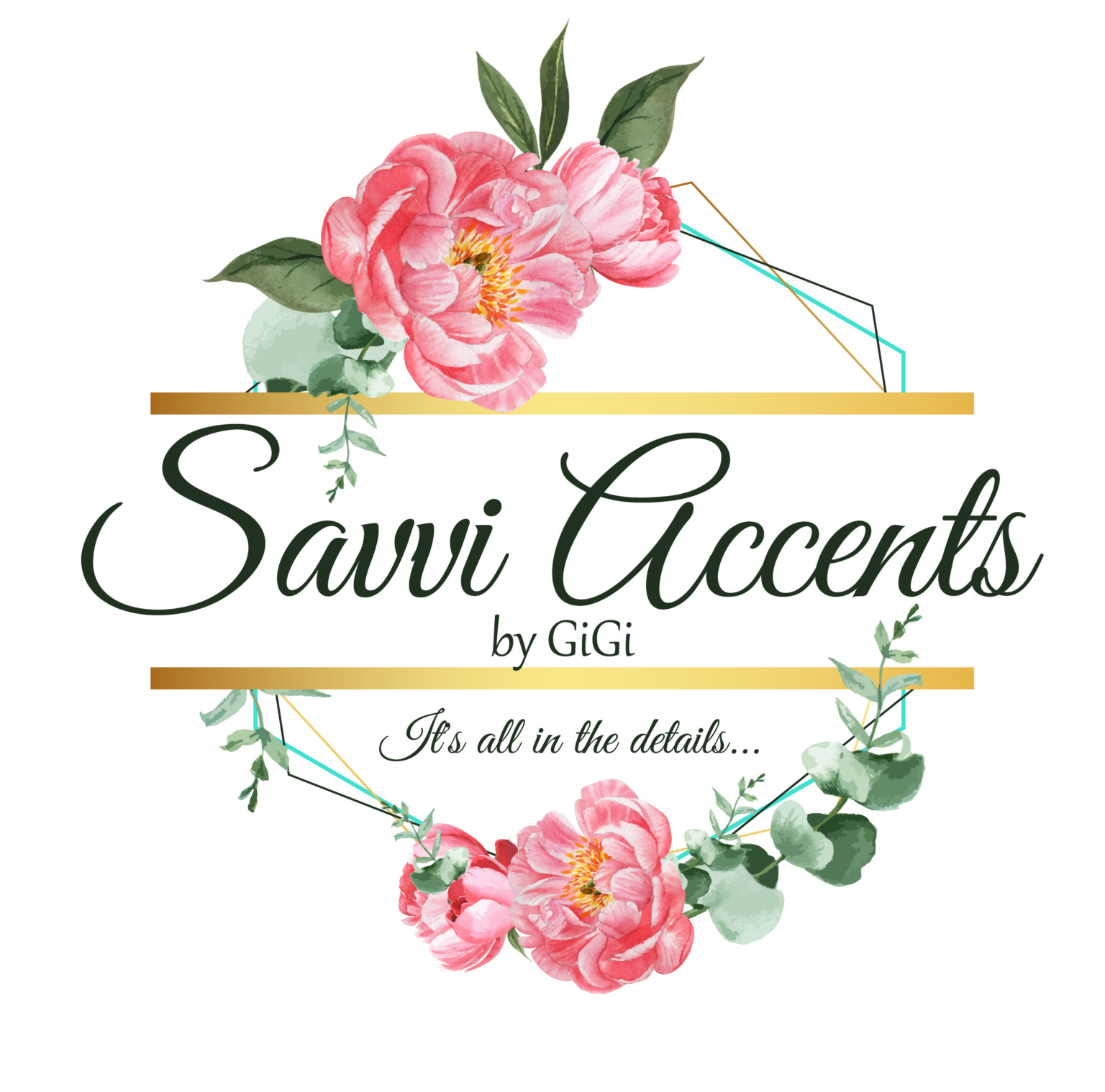 Savvy Flower Logo – DrawRay Designs